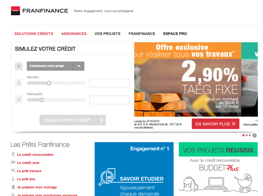 Franfinance retient Isobar pour son espace client | TOP/COM